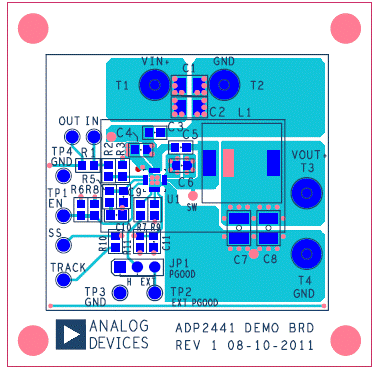 ADI ADP2441 36V 1A效率94%降压DC电源稳压方案 - 微波EDA网