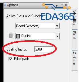 allegro导入DXF后怎么尺寸都大了2倍？ - 微波EDA网