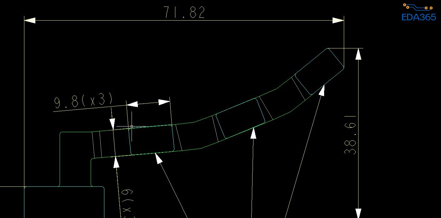 DXF结构导入PCB中，部分结构丢失，求各位大神解惑 - 微波EDA网