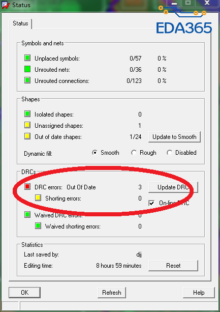 allegro out of date DRC问题 - 微波EDA网