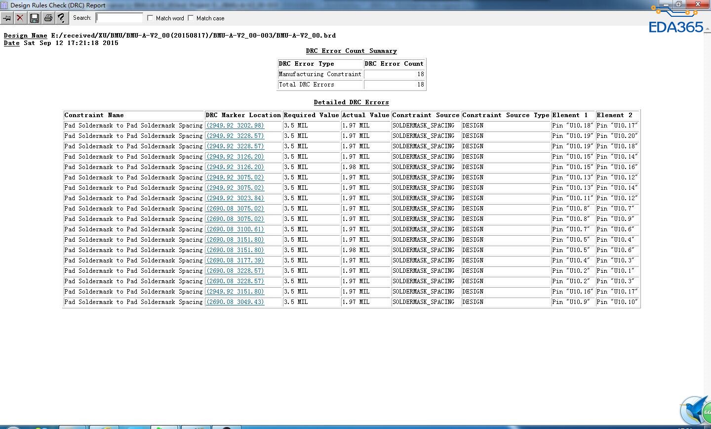 Allegro DRC “pad soldermask to soldermask spacing”规则怎么设置 - 微波EDA网