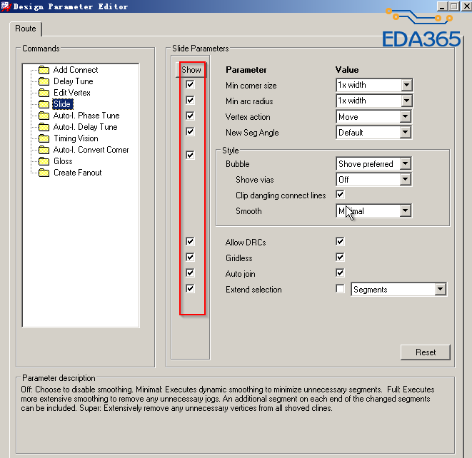 Slide命令问题 - 微波EDA网