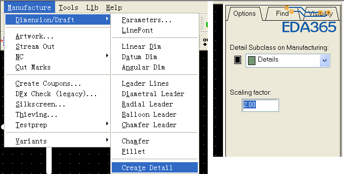 allegro 导入dxf文件，可否按比例放大缩小dxf文件？ - 微波EDA网