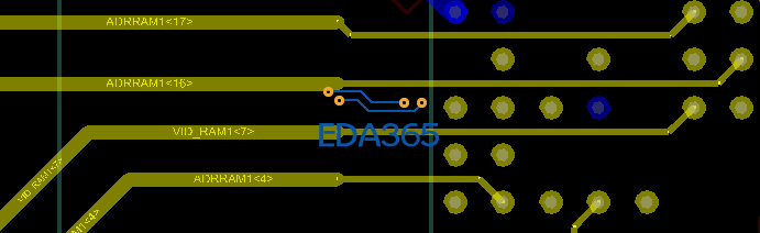 BGA下这样走信号线好不好？ - 微波EDA网