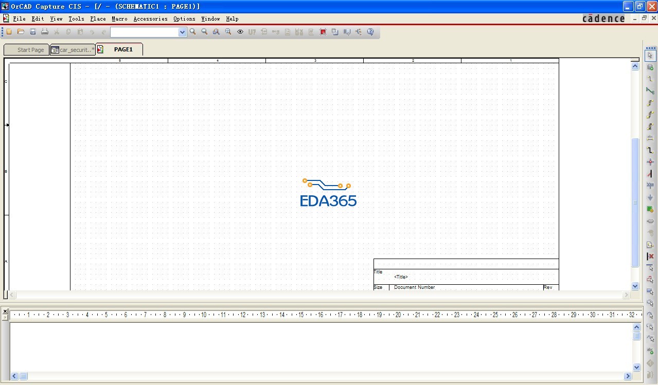 请教！破解的cadence16.5，打开orcad captrue，里面的界面图标特别小，怎么回事？ - 微波EDA网