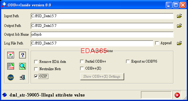Export ODB++ 文件出错 - 微波EDA网