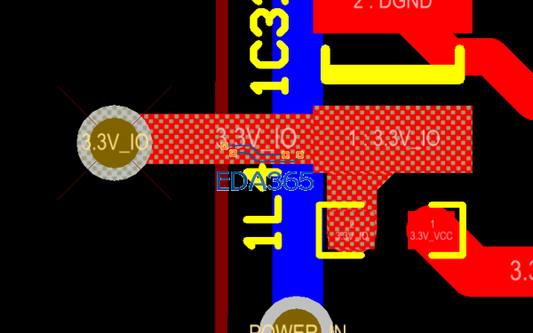 AD10 显示方格形斑点 - 微波EDA网
