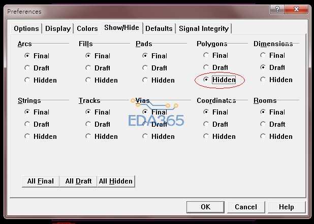 99SE 中覆铜问题 - 微波EDA网