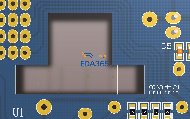 请问AD10板框内要钻个凸字形的孔，要在3D效果显示出来，如图 - 微波EDA网