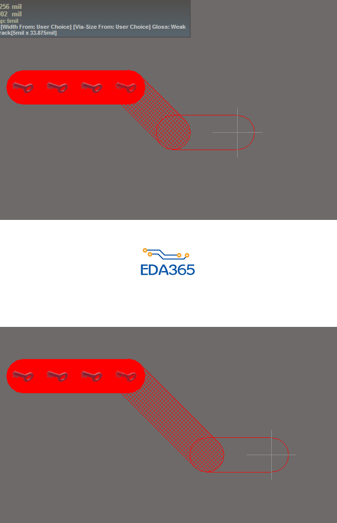 AD10拉出来的线带钥匙，是什么意思啊？ - 微波EDA网