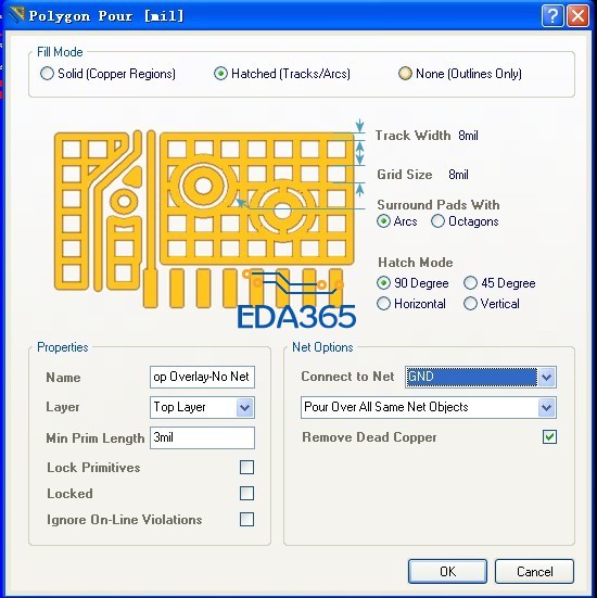 ad10铺铜 - 微波EDA网