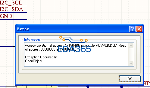 AD09打开PCB文件提示错误！求助，。 - 微波EDA网