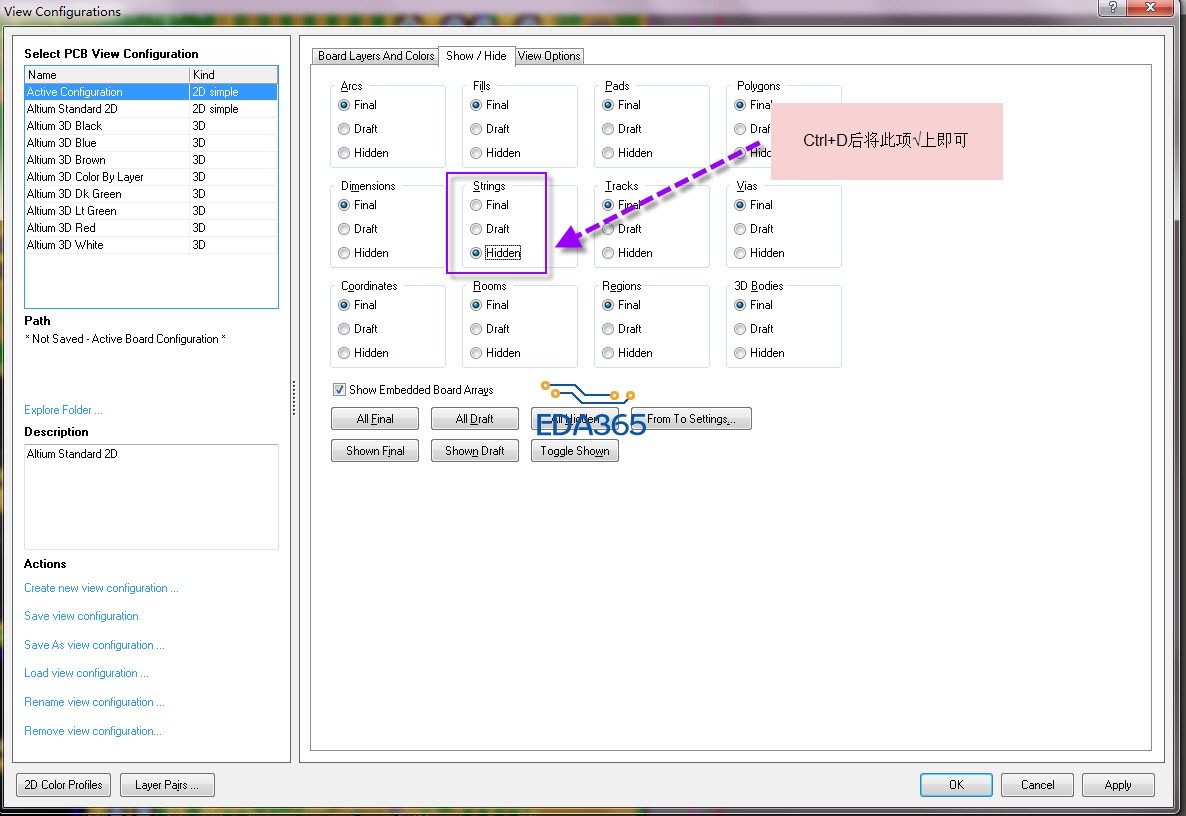 AD09 怎么隐藏所有元件的位号啊？ - 微波EDA网
