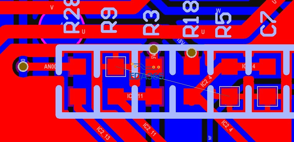 AD10中覆铜 - 微波EDA网