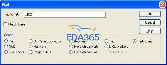 在Orcad中，如何快速查找某一IC的引脚？ - 3721研发网