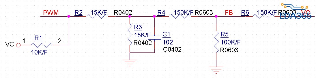 DC/DC结合PWM实现动态调压 - 微波EDA网