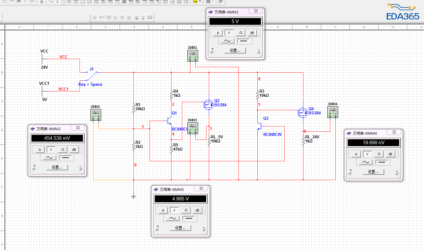 5V，24V电路选择求助 - 微波EDA网