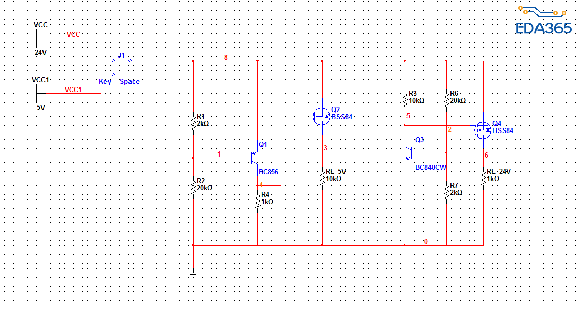 5V，24V电路选择求助 - 微波EDA网