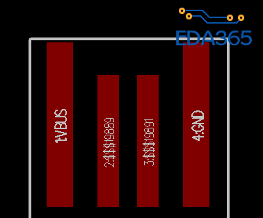 求USB 金手指尺寸图 - 微波EDA网