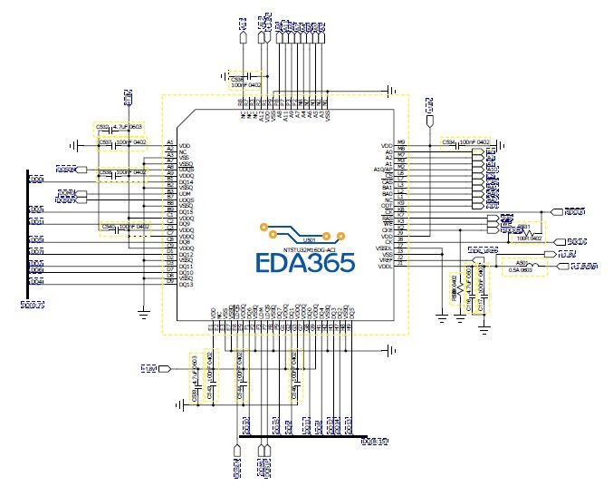 DDR2数据线顺序 - 微波EDA网