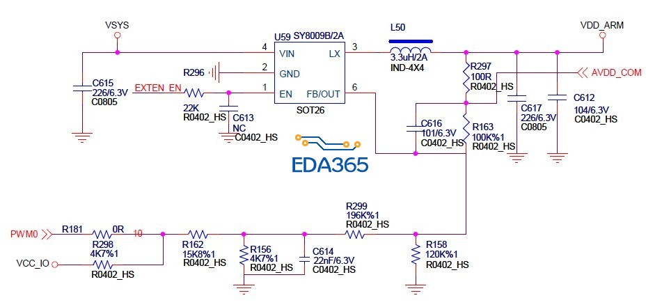 DCDC转换这个原理图电压怎么计算 - 微波EDA网