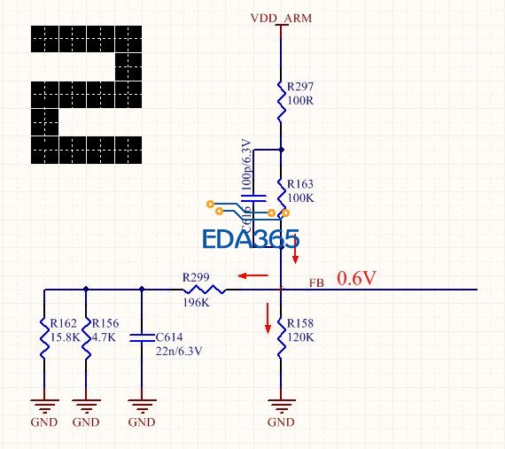 DCDC转换这个原理图电压怎么计算 - 微波EDA网