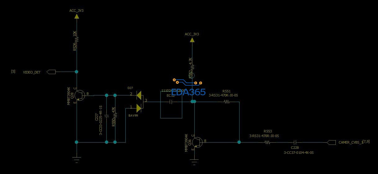 CVBS视频检测电路分析。如何抗干扰？ - 微波EDA网
