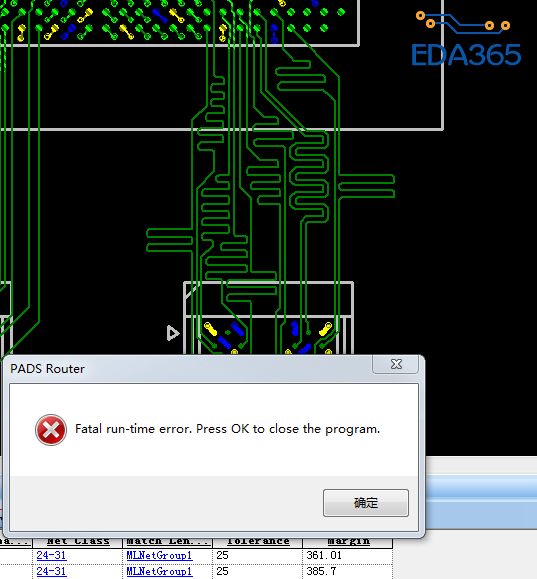 PADS 9.5 进去ROUTER操作的时候，总是出现严重错误，怎么办？ - 微波EDA网