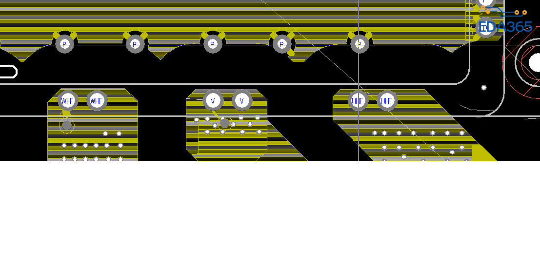 PADS里隐藏的的Copper pour cut out怎么显示出来 - 微波EDA网