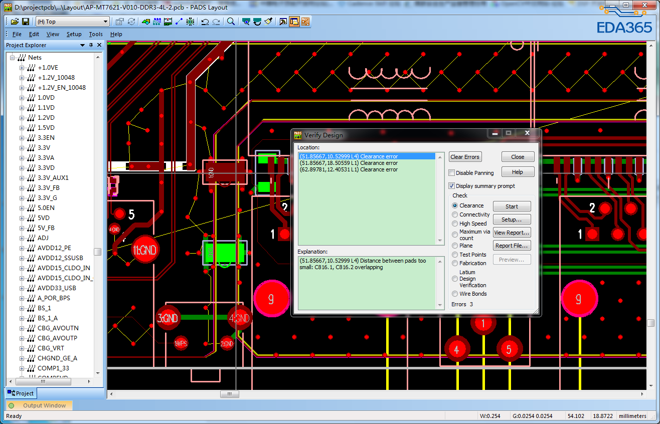 PADS 焊盘overlaping 怎么解决 - 微波EDA网