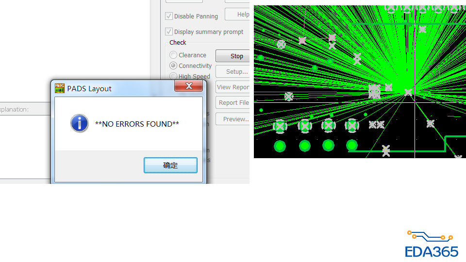求大神献招，奇怪！PADS 9.5 连接线检查没问题，但有飞线提示 - 微波EDA网