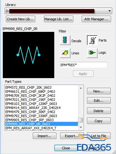 PADS Logic 批量修改封装 - 微波EDA网