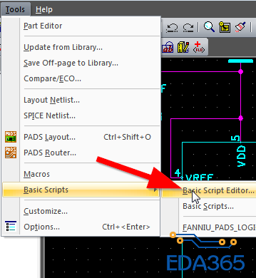 PADS Logic 批量修改封装 - 微波EDA网