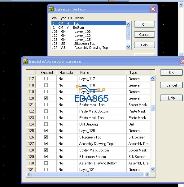 PADS LAYOUT中显示颜色设置如何全部显示？ - 微波EDA网