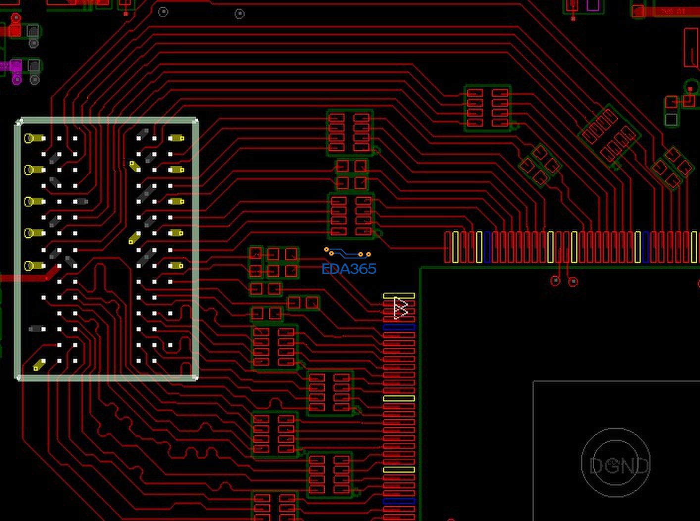 四层板一个DDR ,不好等长怎么办？ - 微波EDA网