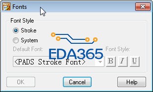PADS LOGIC 9.5字体问题 - 微波EDA网