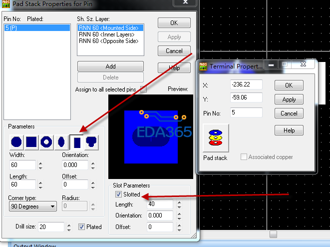 PADS做封装时如何做方形钻孔？ - 微波EDA网