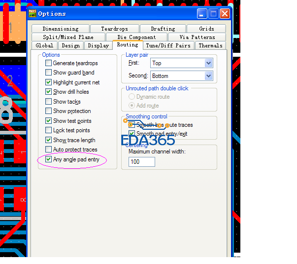 pads layout走线角度问题。 - 微波EDA网