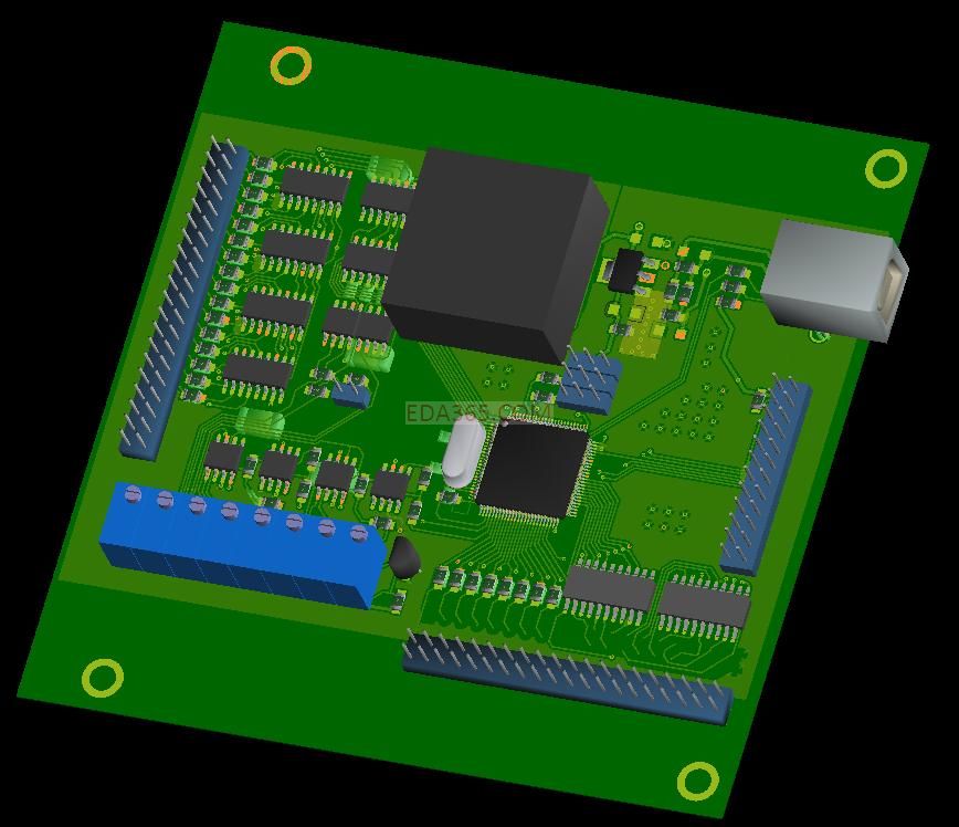 PADS 3D 库资源下载 - 微波EDA网