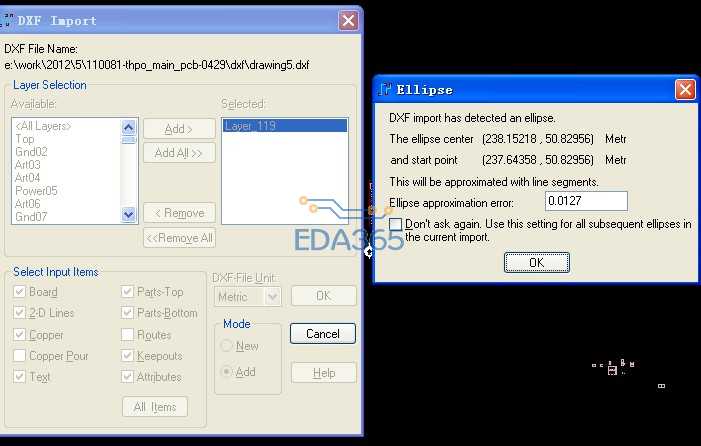 pads导入dxf是遇到问题？寻求大侠解决！ - 微波EDA网