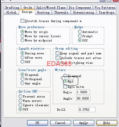 PADS PCB弧形走线，怎设置弧度的半经。 - 微波EDA网