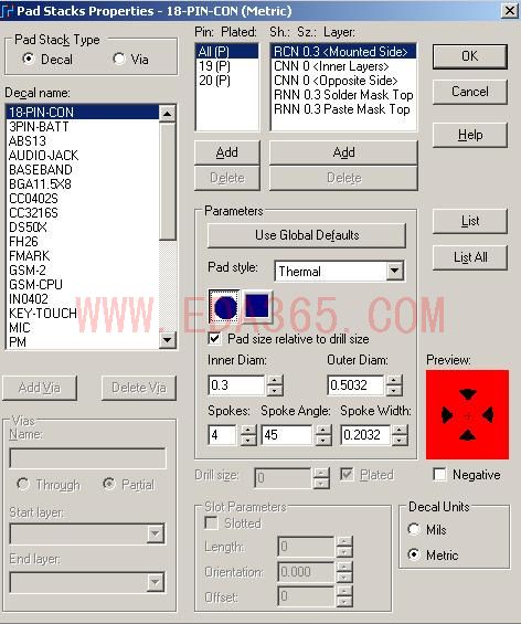 AntiPad设置在哪个选项里？ - 微波EDA网