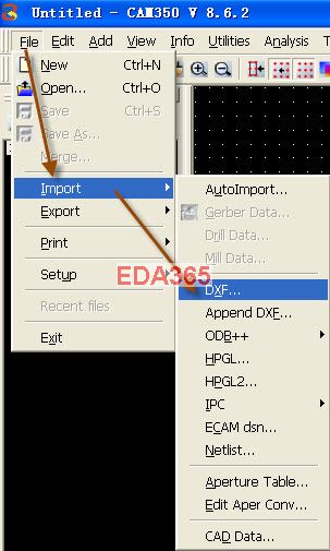 CAD 导入到cam350 - 微波EDA网