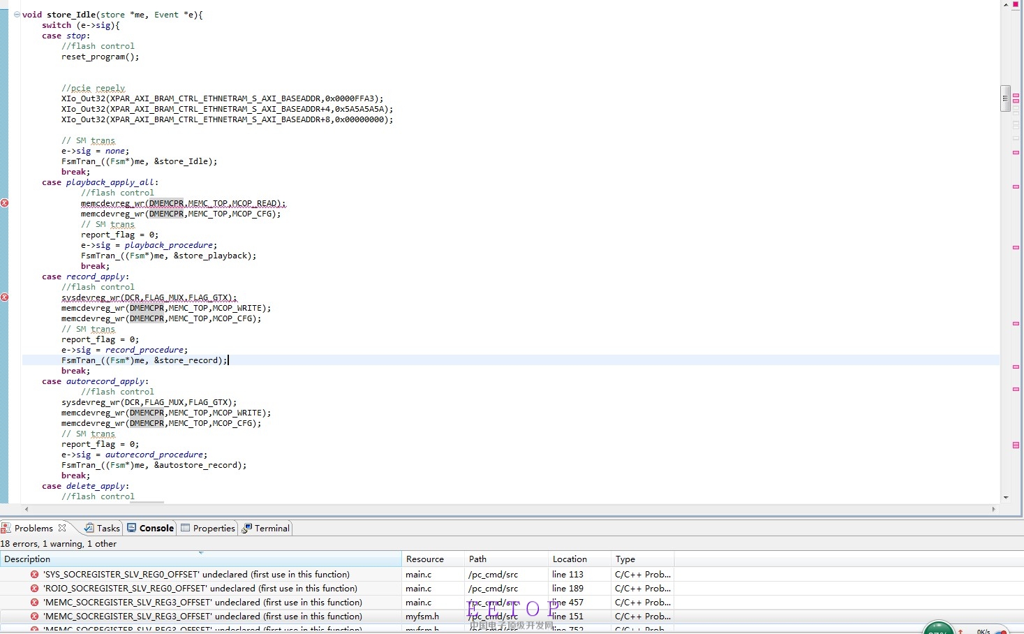 microblaze软核配置SOC寄存器时的编译问题 - 微波EDA网