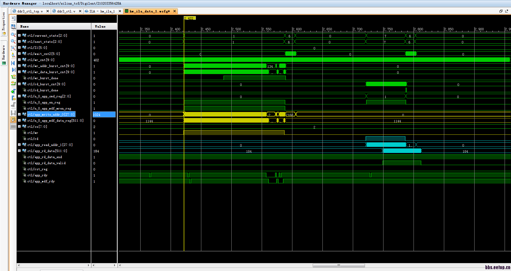 xilinx 7series vc707 DDR3读写控制问题 - 微波EDA网