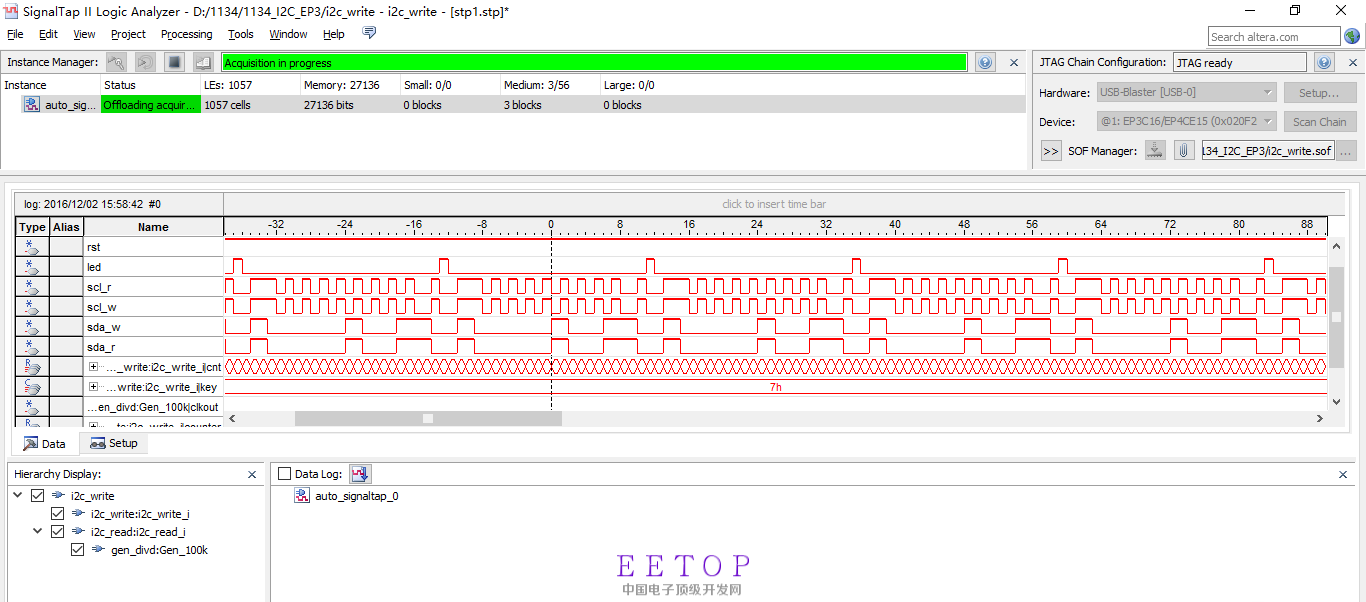 Verilog I2C读写，新手求助！ - 微波EDA网