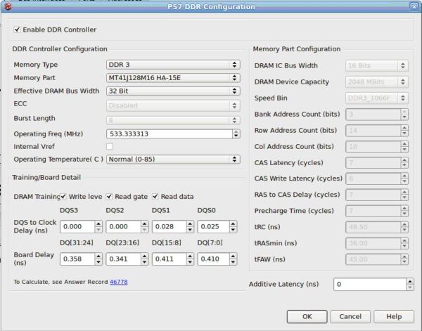 搭建zynq-7000的PS硬件平台--DDR3接口集成与配置 - 微波EDA网