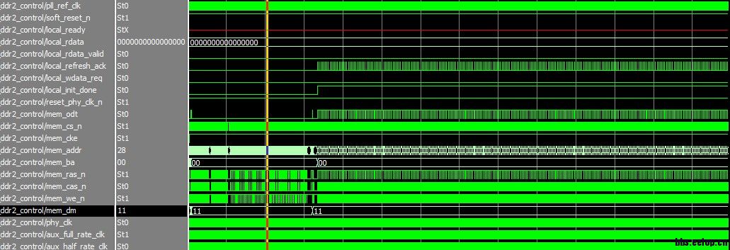 DDR2 仿真 ready没有输出 - 微波EDA网