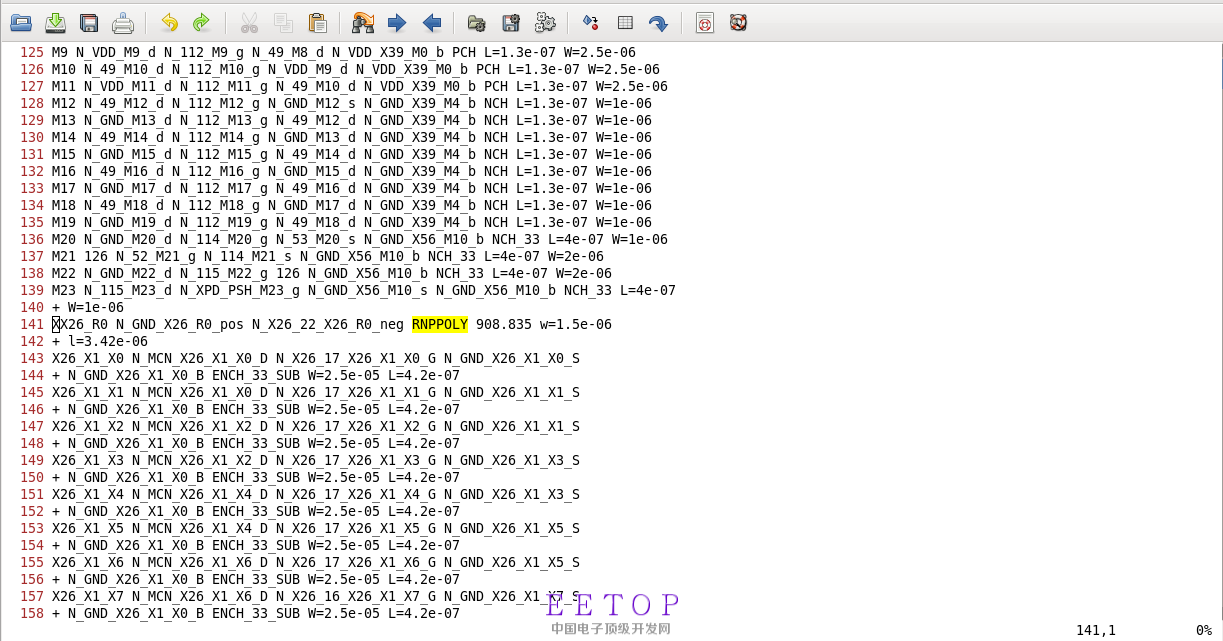hspcie网表出错 - 微波EDA网