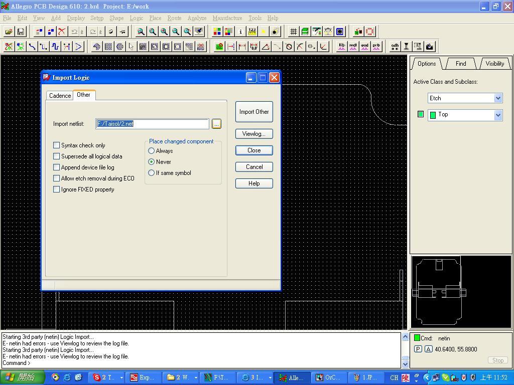 请教各位同行:用Orcad 画好的原理图怎样才能导入ALLEGRO里？ - 微波EDA网